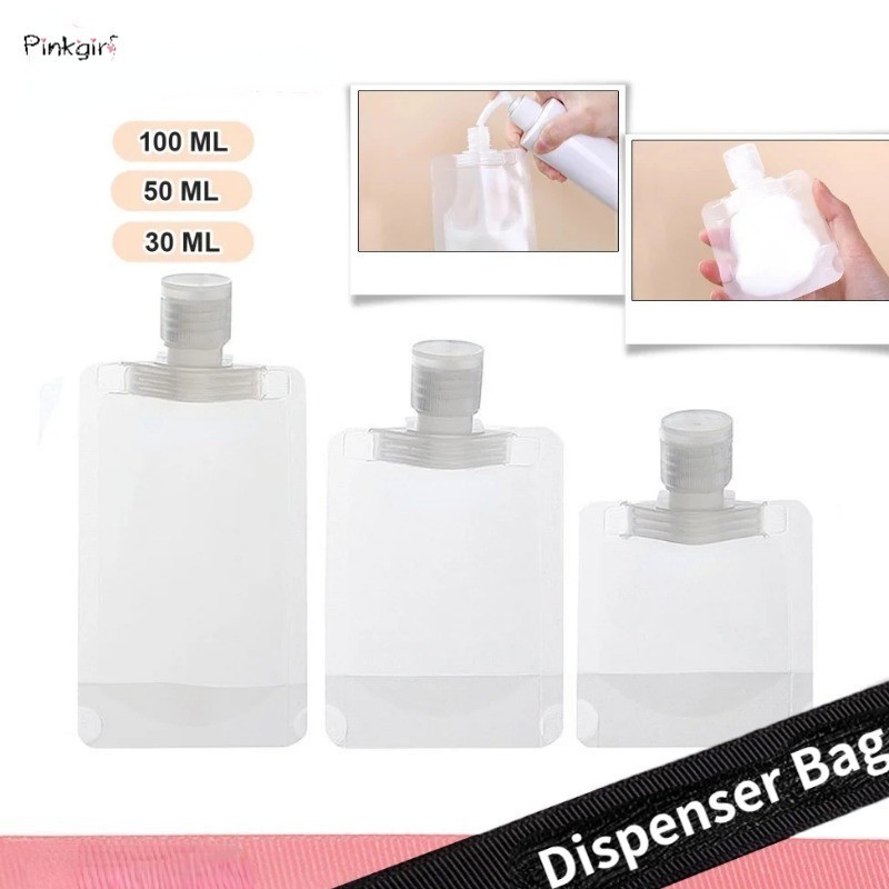 Saco De 30/50/100ml De Loção Líquida Vazia Portátil Para Embalagem De ...