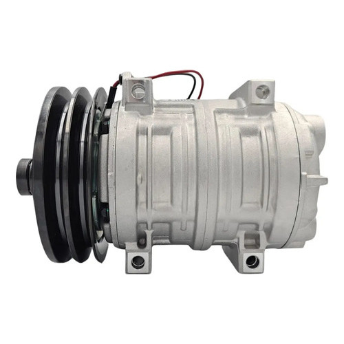 Compressor Seltec Tm 21 / Retroescavadeira Caterpillar 416E Polia 2v ...
