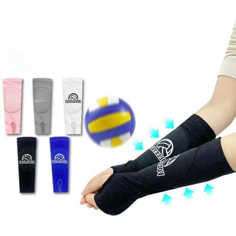 Manguito Curto Voleibol para Compressão e Proteção dos Braços no Vôlei ...