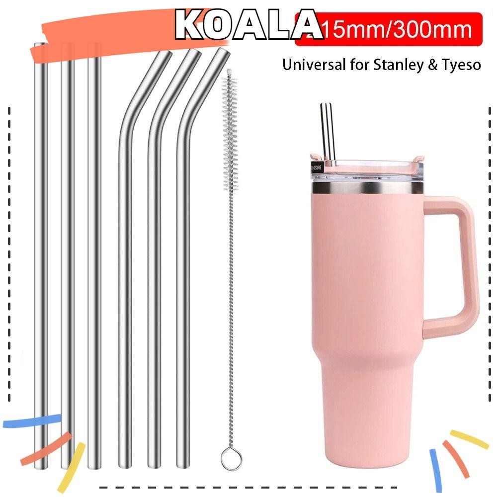 KOALL 1 Peça De Canudo Para Copo , Canudos Retos E Dobrados De Aço ...