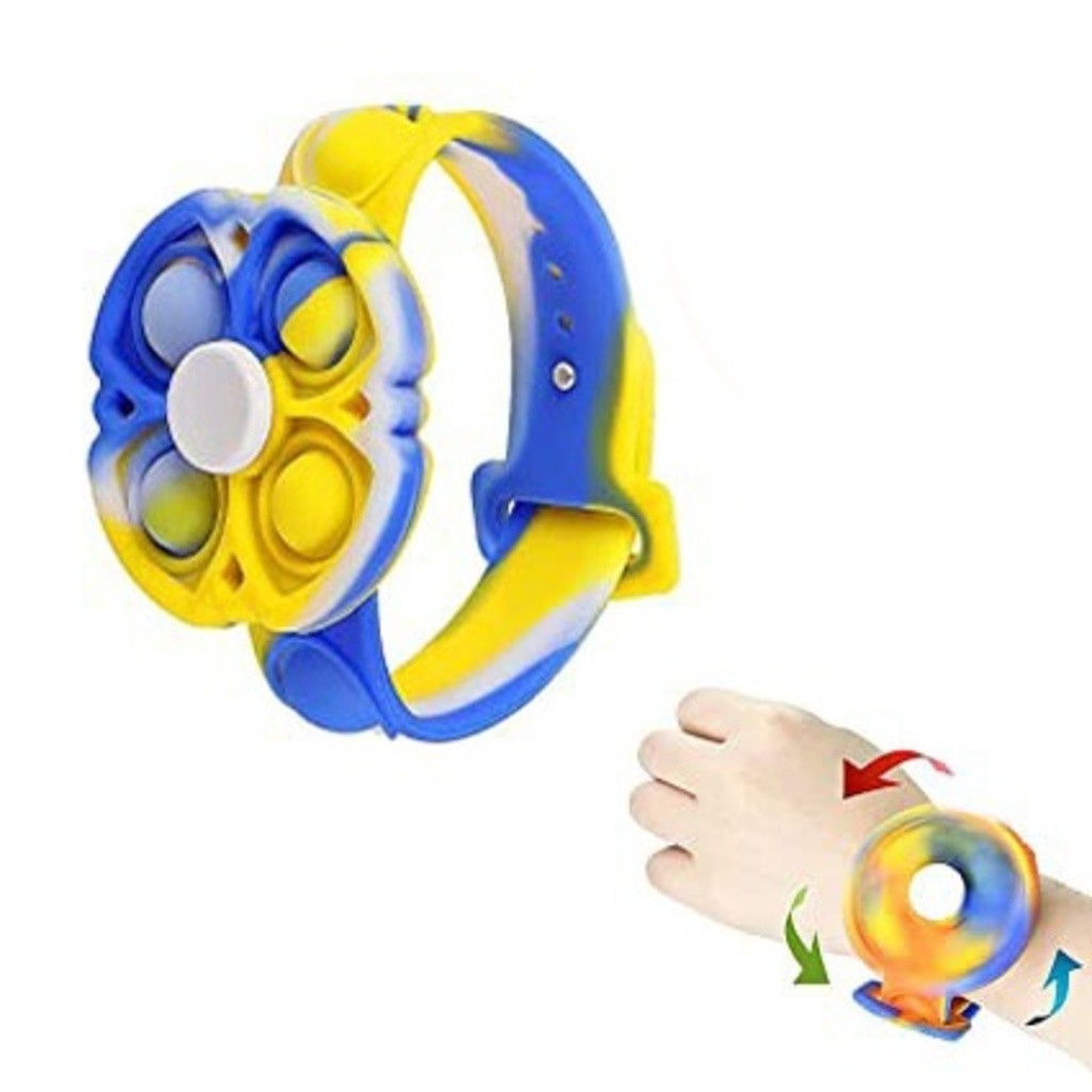 Relógio Pop It Fidget Spinner Sensorial Anti Estresse. | Shopee Brasil