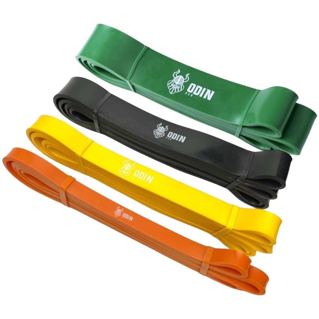 Kit Super Band 4 Intensidades Elasticos para Treino Odin Fit | Shopee ...
