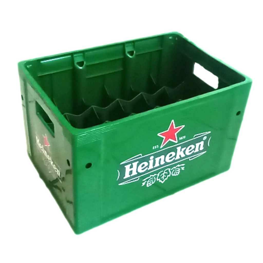 Engradado Heineken p/ 24vasilhames de 600ml | Shopee Brasil