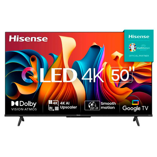 Smart TV Hisense 50 Polegadas 50Q6N 4K UHD QLED HDR10mais Dolby Vision Atmos Google TV | Shopee ...