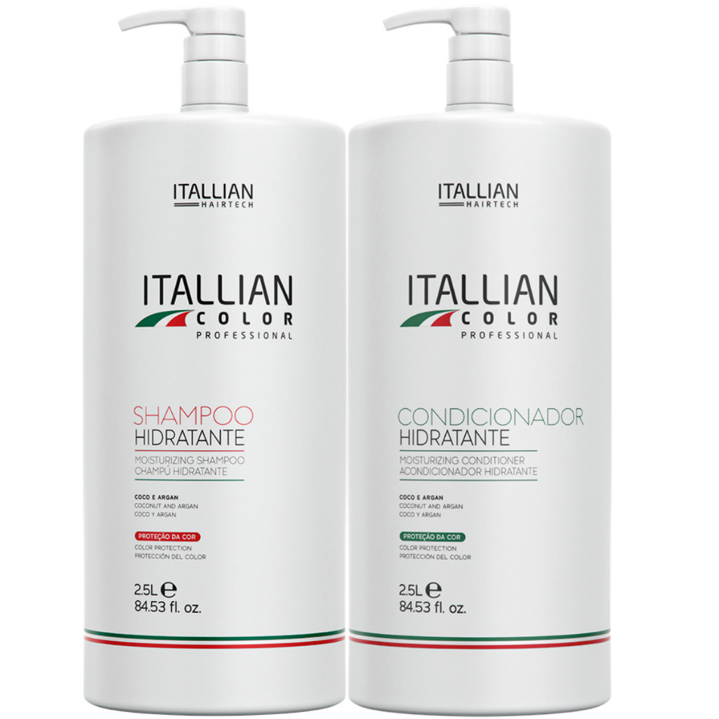 Itallian Color Kit Shampoo 2,5l Condicionador Lavatorio 2,5l | Shopee ...