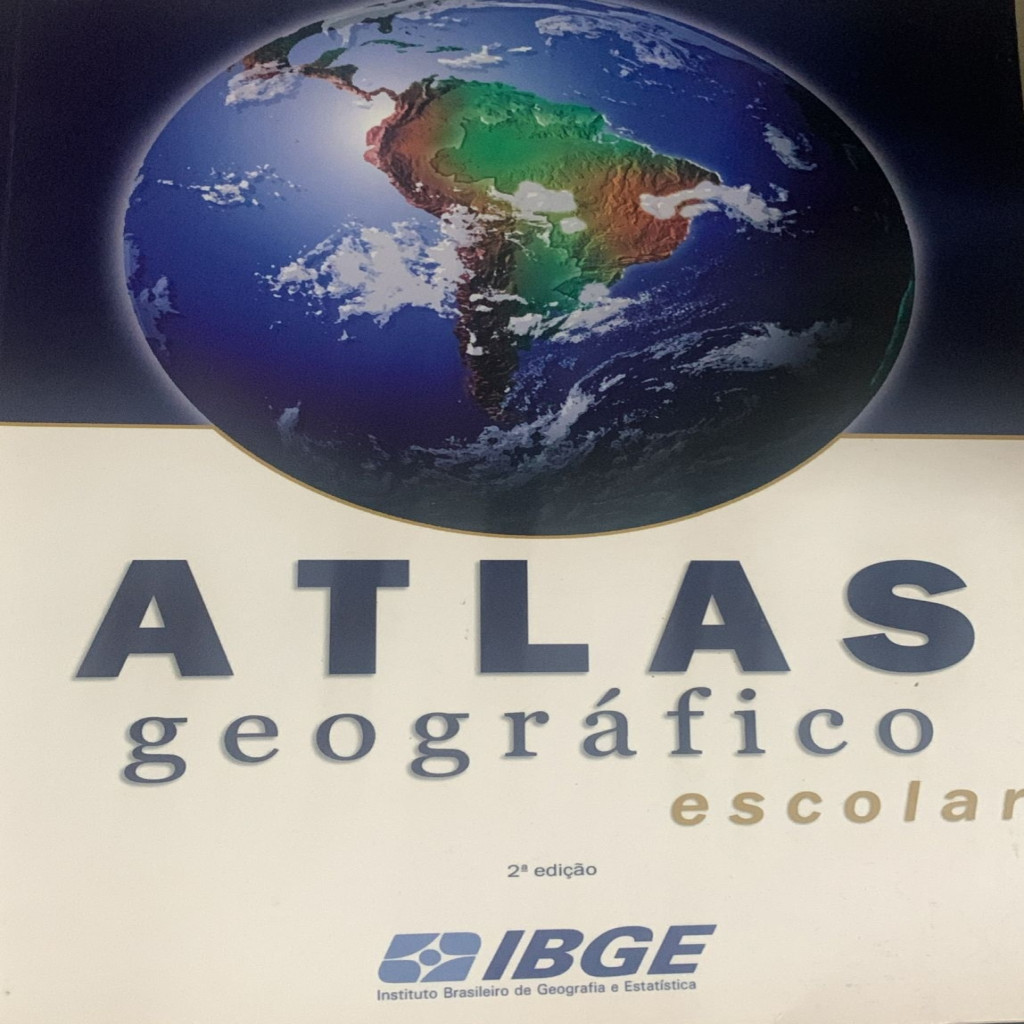 Atlas geografico escolar autor IBGE | Shopee Brasil