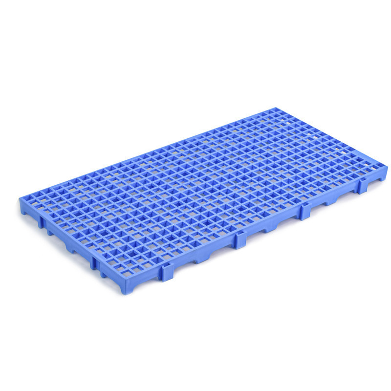 10 PALLET PALETE PISO MODULAR ESTRADO PLASTICO 25X50X2,5CM COR:AZUL ...