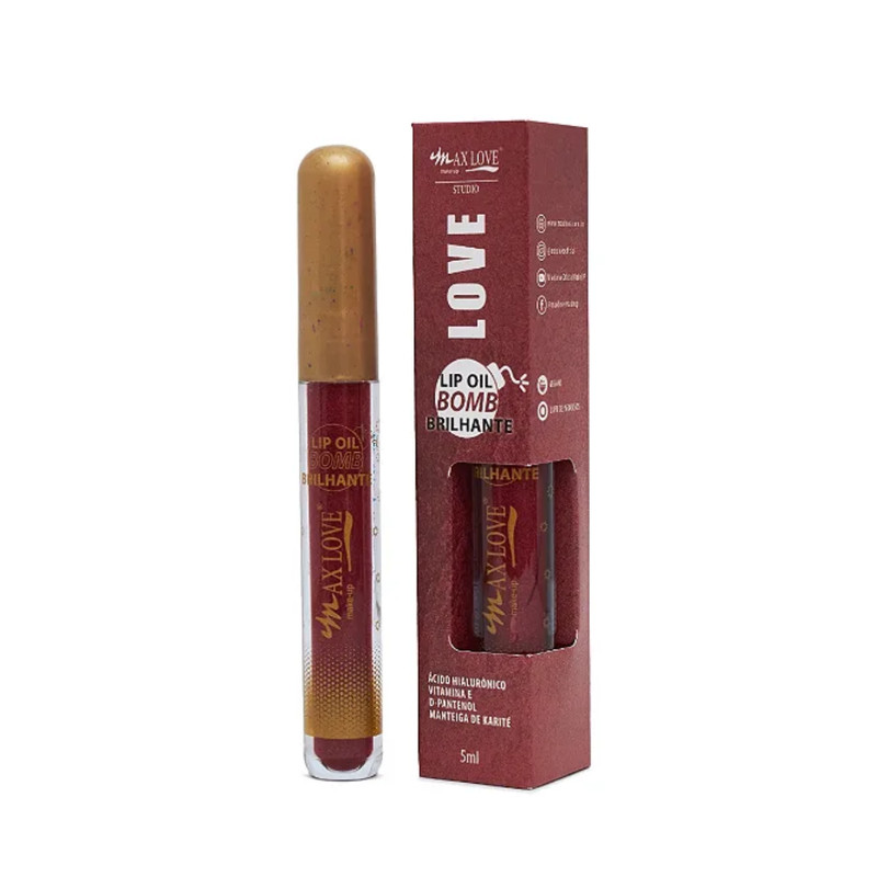 Lip Oil Bomb Brilhante Cor 53 Max Love | Shopee Brasil