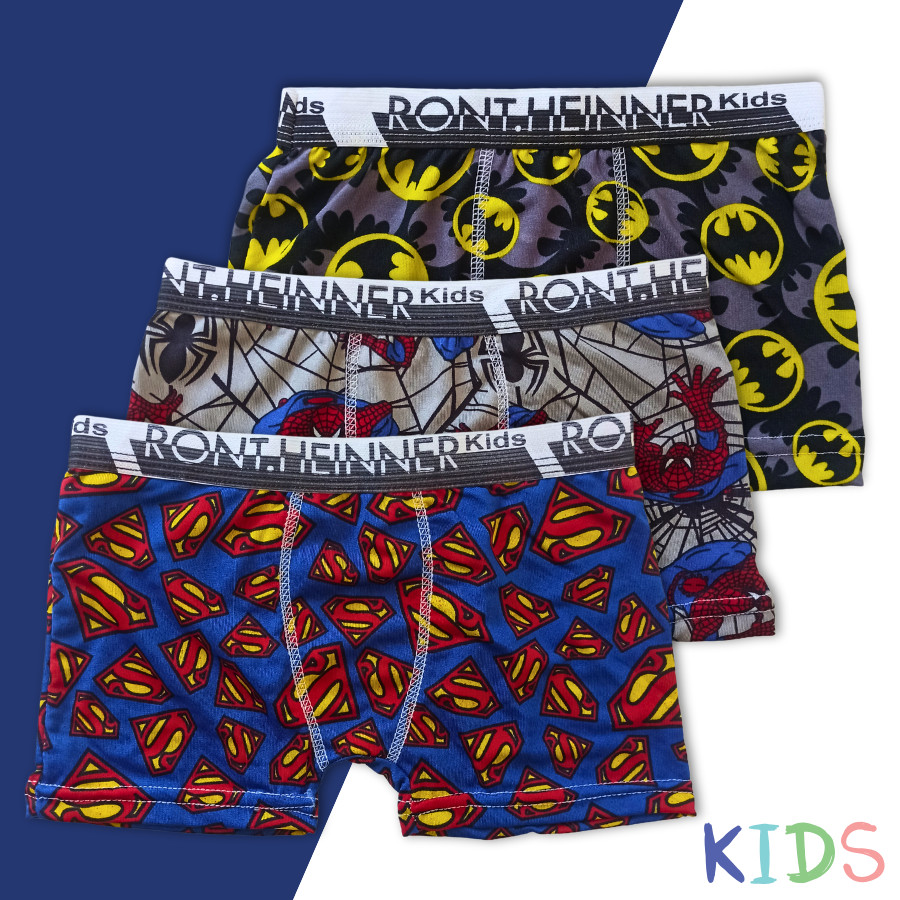 Kit 10 Cuecas Box Infantil Masculina Estampadas E Lisas Cueca Kids ...