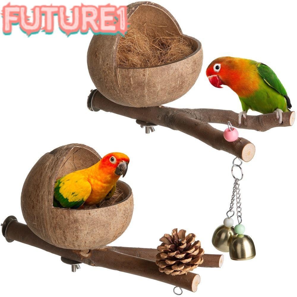 FUTURE Ninho De Pássaros , Natural Com Rede De Papagaio Em Perca , Para ...