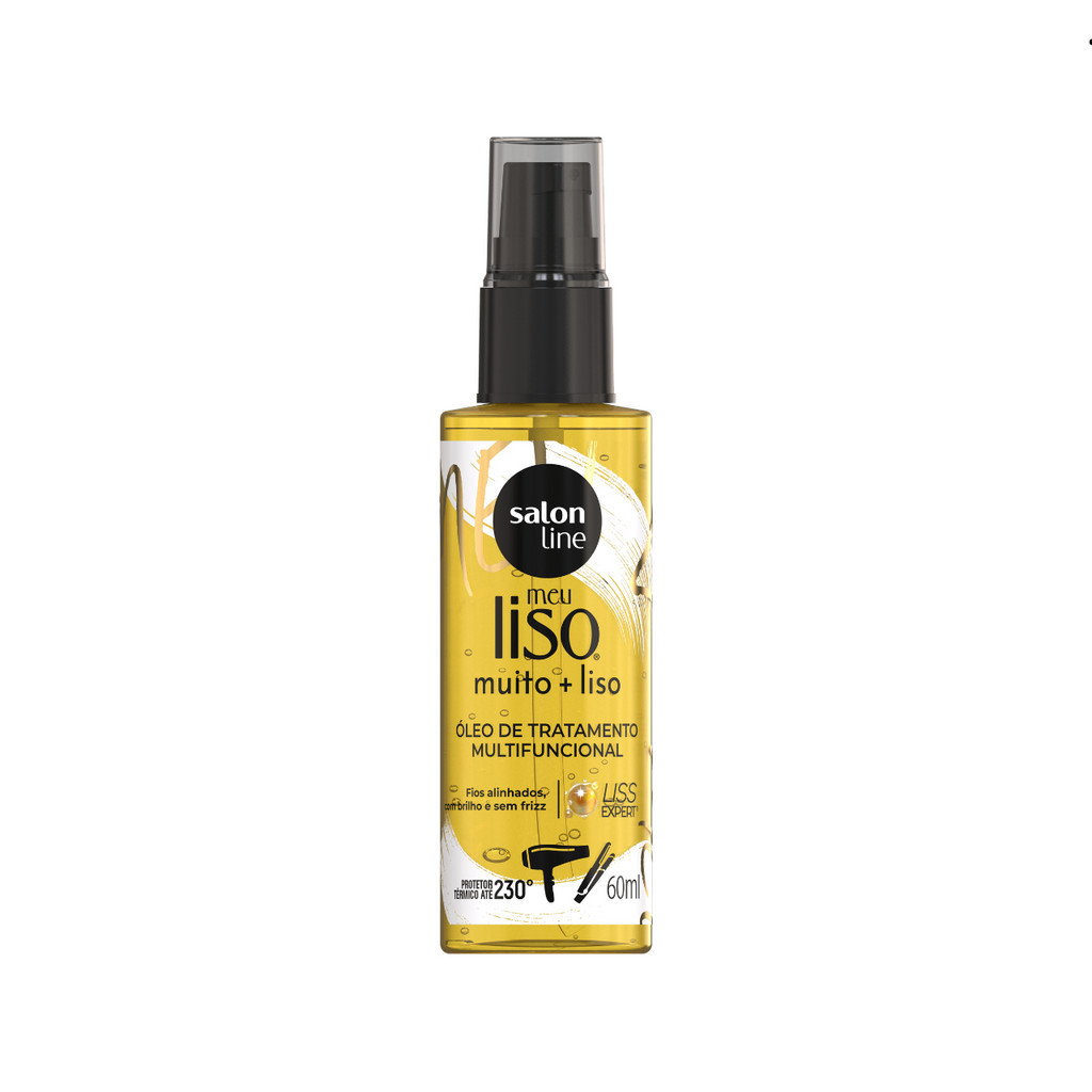 Oleo Salon Line Meu Liso Muito + Liso 60ML | Shopee Brasil