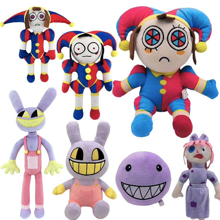 Boneca De Circo Para Crianças O Incrível Brinquedo De Pelúcia DIGITAL ...