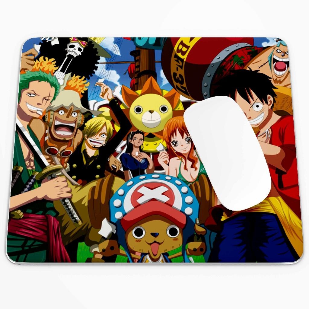 Mouse Pad One Piece Luffy Chopper Zoro Nami | Shopee Brasil