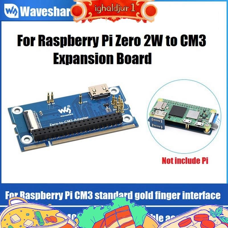 Placa Adaptadora Waveshare Expansion Board Blue PCB 40PIN GPIO Com Interface De Central CM3 Para ...
