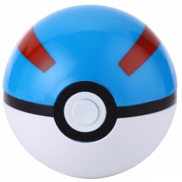 Pokebola Great Ball (azul) | Shopee Brasil