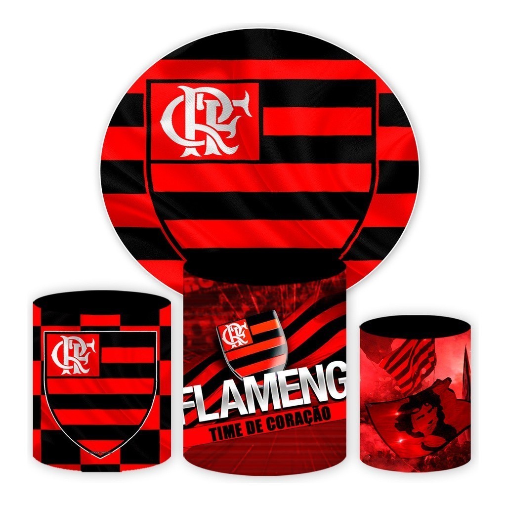 Capa Painel Flamengo + Trio Capa Cilindro Flamengo Oferta | Shopee Brasil