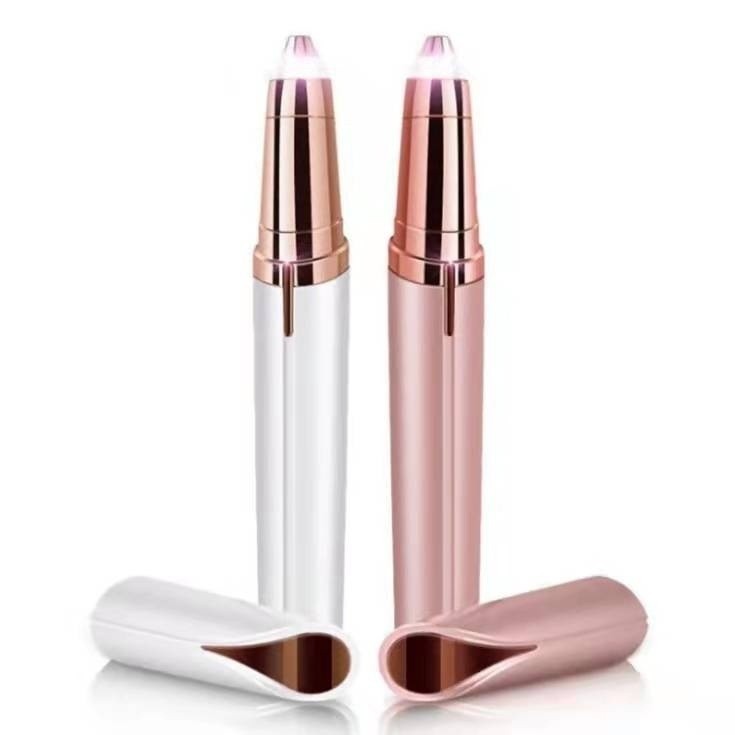 Depilador Indolor Caneta Sobrancelha Removedor Instantâneo A Pilha Alexstore | Shopee Brasil