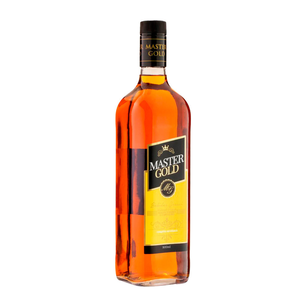 Coquetel Alcoólico de Malt Whisky Master Gold 900ml - Corre Que Ta ...