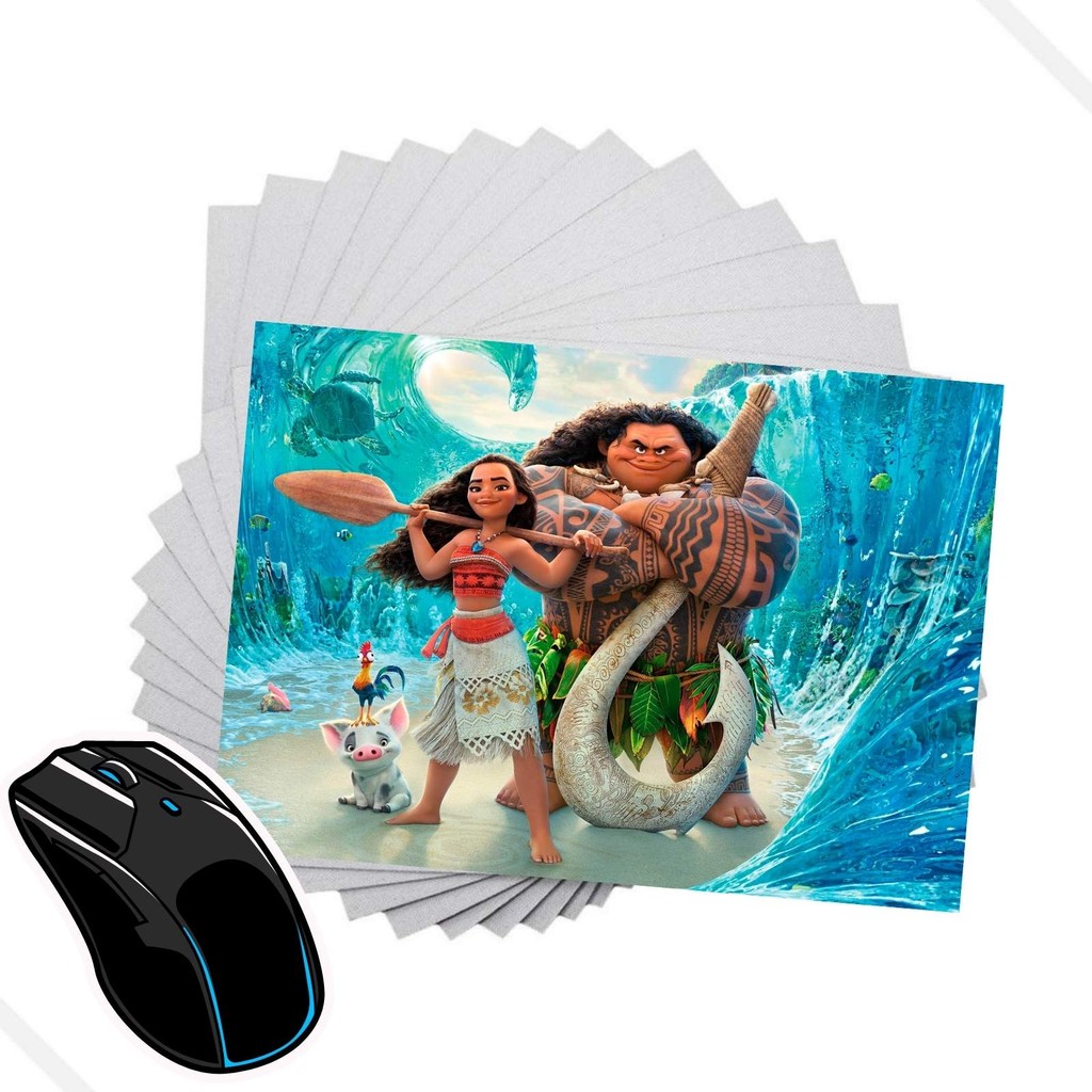 Mouse Pad Disney Moana | Shopee Brasil