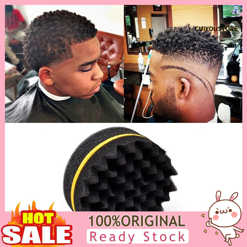 [CTO] Salon Barber Wave Esponja De Dupla Face Para Dreads Coil Locs ...