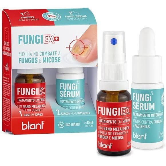 Kit Blant Fungiex+ Tratamento Para Fungos E Micose De Unhas | Shopee Brasil