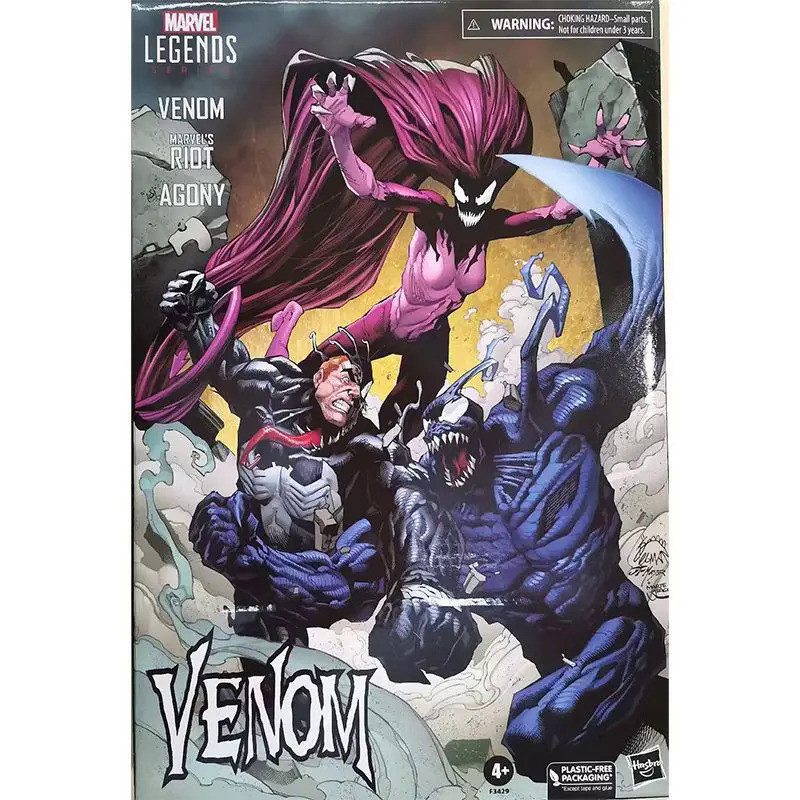 Original Hasbro Marvel Legends Series VENOM RIOT AGONY Em estoque ...