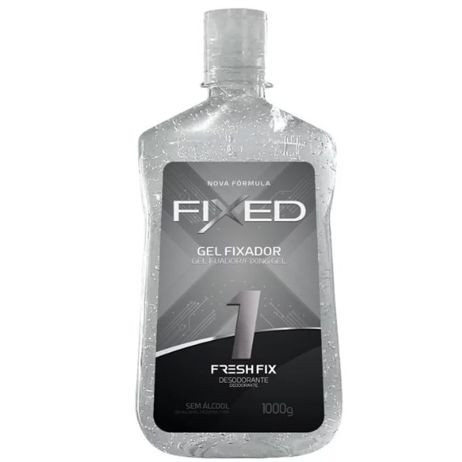 Gel Fixador Fresh Fix Fixed S/Alcool 1000G | Shopee Brasil