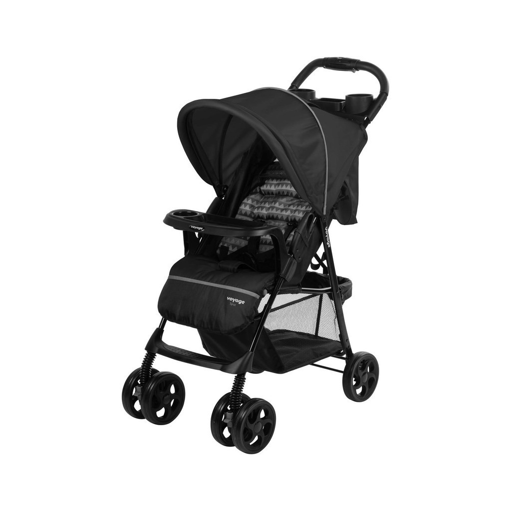 Carrinho de Bebê Spot Preto Geo - Voyage | Shopee Brasil