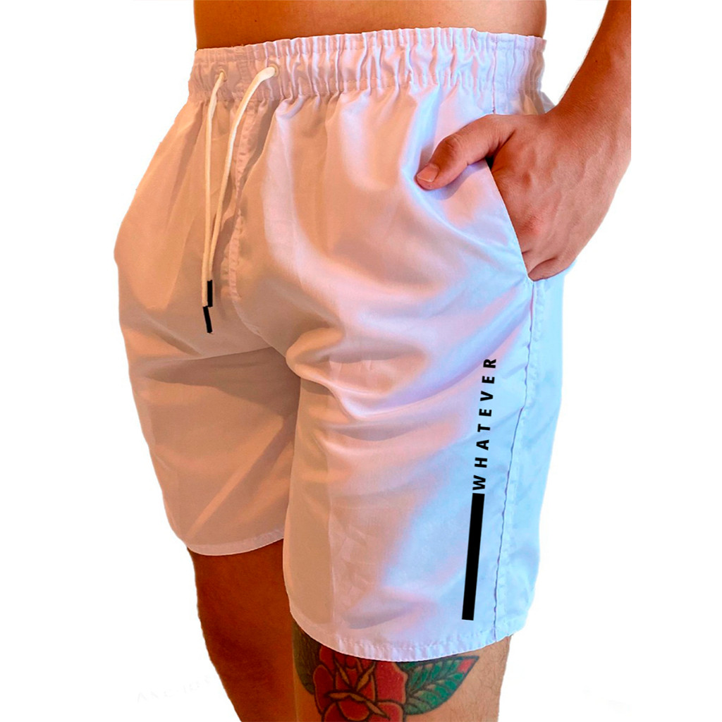 Short Tactel " Whatever " Tecido Premium Super Confortável | Shopee Brasil