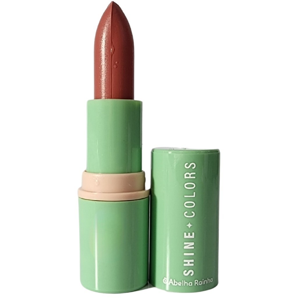 Batom Matte Aveludado Rosé Veludo Shine Colors Abelha Rainha 4g ...