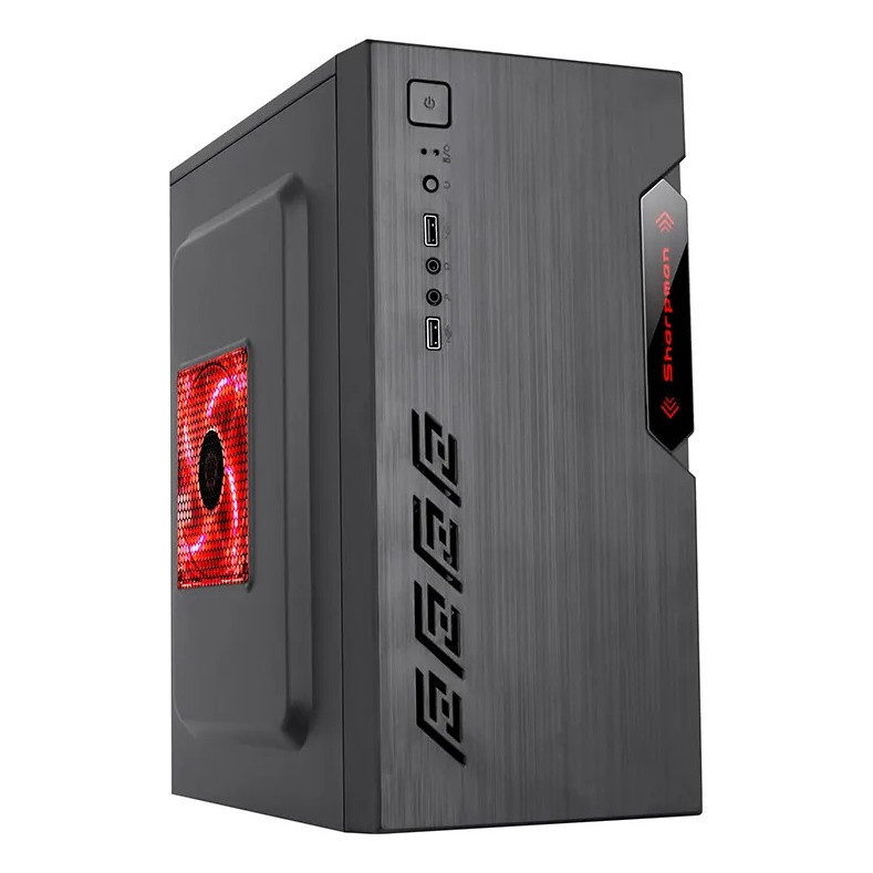 Gabinete Pc Computador Gamer Office Cpu Micro Atx Usb Sata | Shopee Brasil