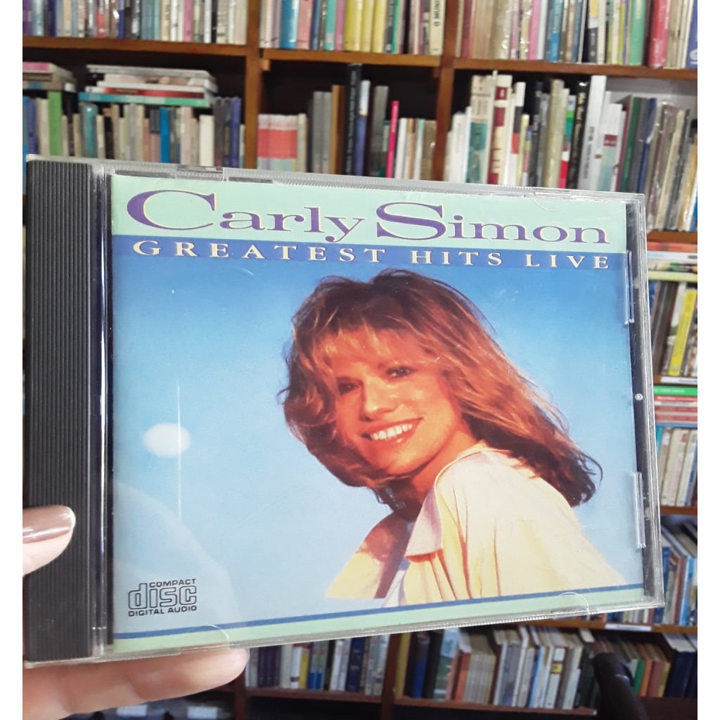 CD: Carly Simon Greatest Hits Live de Carly Simon | Shopee Brasil