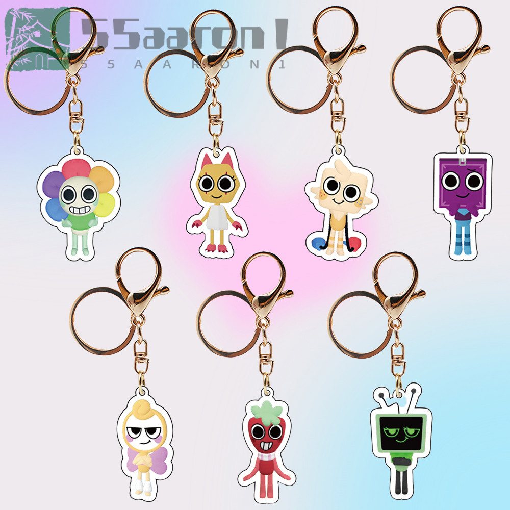 AARON1 Dandys World Pendant , Shelly Scraps Game Dandy's Keychain , Vee ...