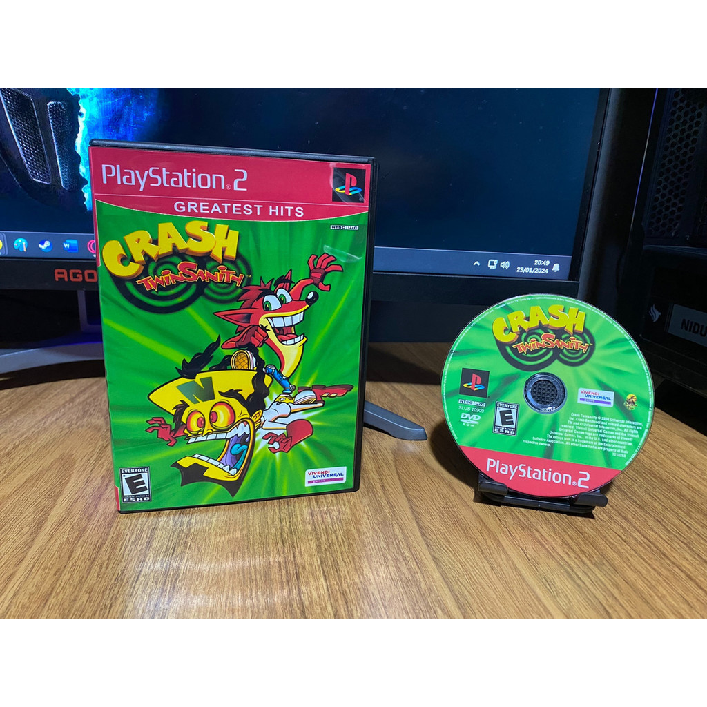 Crash Twinsanity Pt-br Legendado Para Ps2 | Shopee Brasil