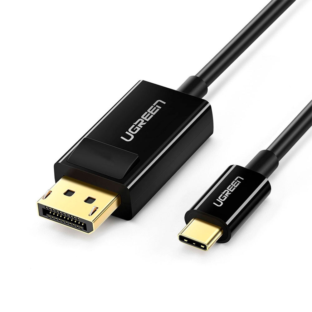 Cabo de Dados Ugreen Usb C Macho para Displayport Macho 1.5M Preto ...