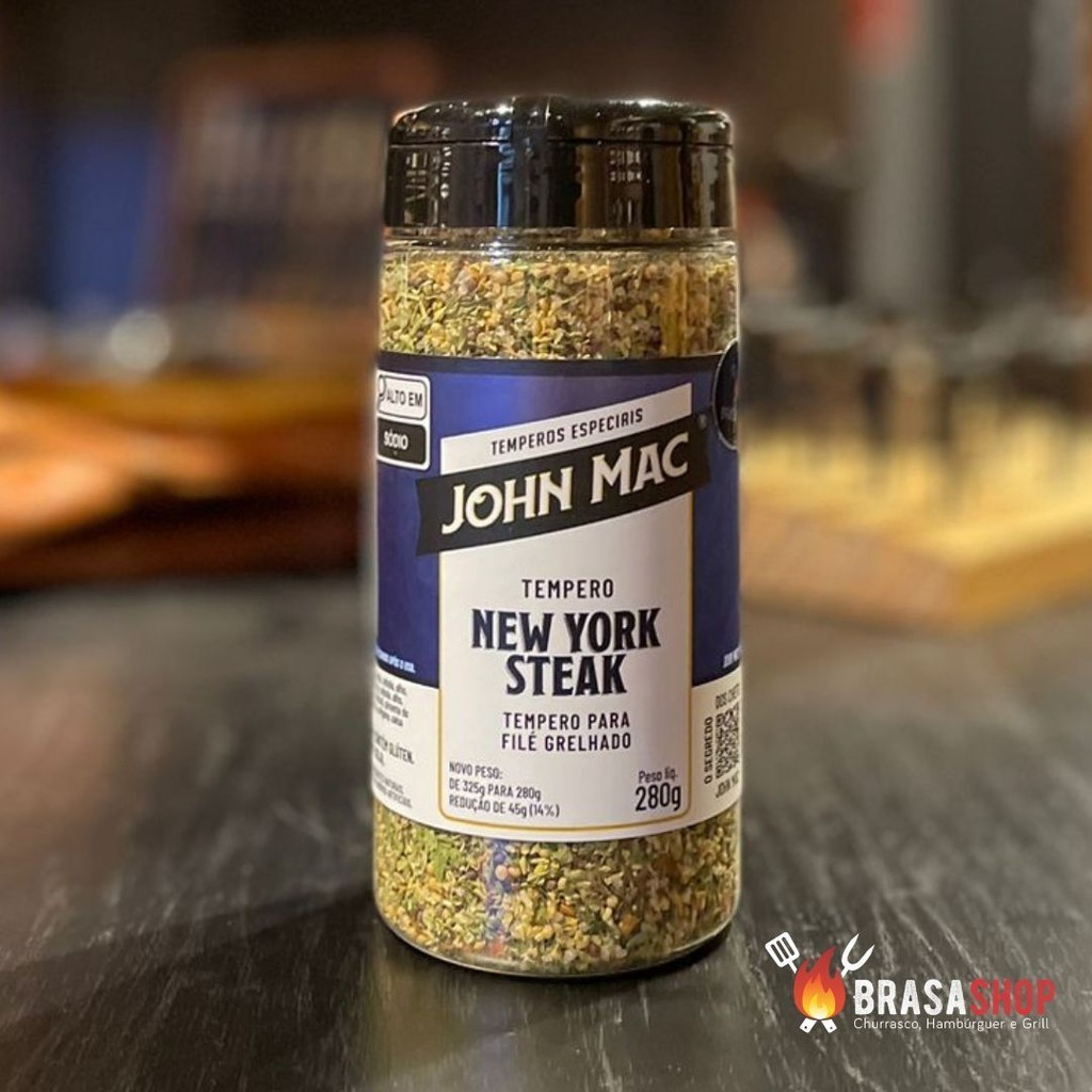 Tempero Churrasco Ny Steak Pitmaster Professional Seasoning - Grelhados - John Mc - 280g ...
