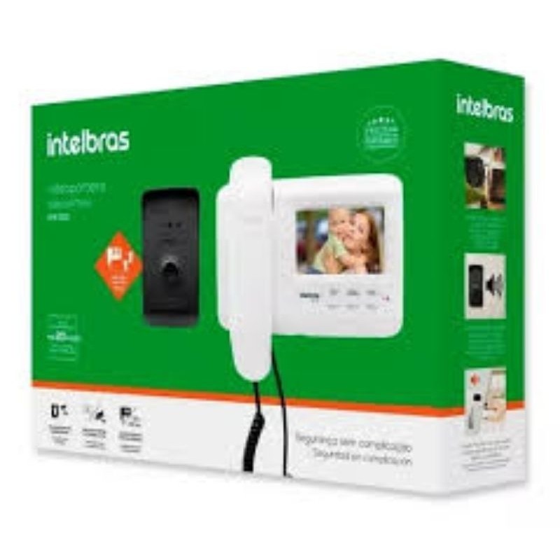Vídeo Porteiro com Monofone e Visão Noturna IVR 1010 garantia Intelbras ...