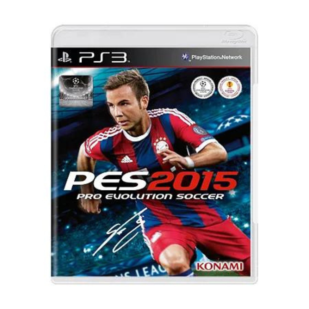 Jogo Pro Evolution Soccer 2015 (PES 15) PS3 Físico Usado | Shopee Brasil