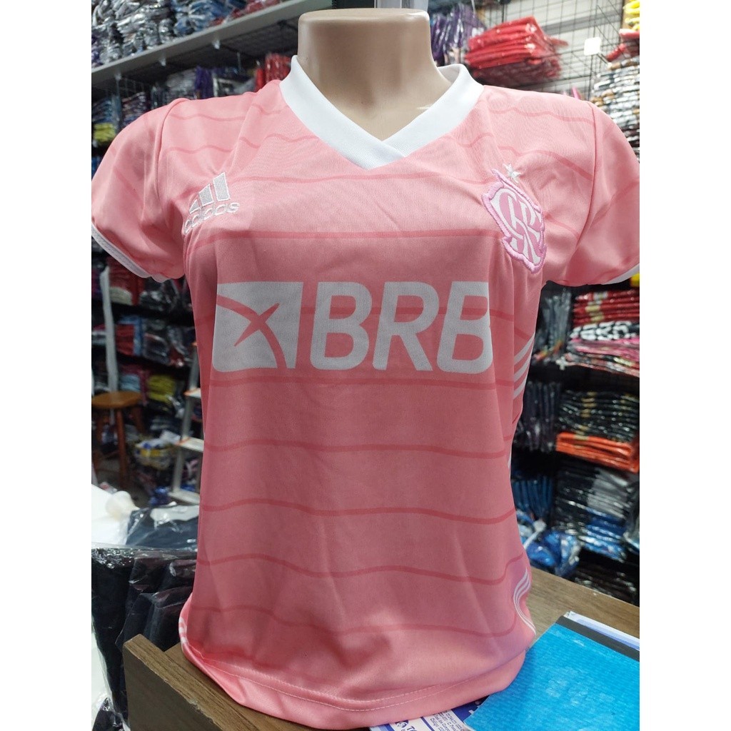 camiseta feminina do flamengo rosa ! | Shopee Brasil