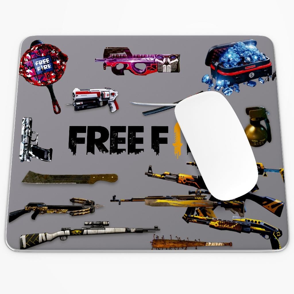 Mouse Pad Free Fire Armamentos | Shopee Brasil