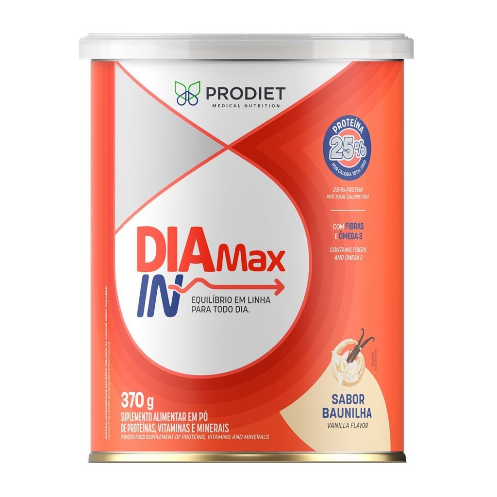 DiamaxIn Sabor Baunilha 370g | Shopee Brasil