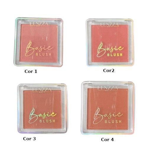 FENZZA BLUSH BASIC MAKE UP 5.5G | Shopee Brasil