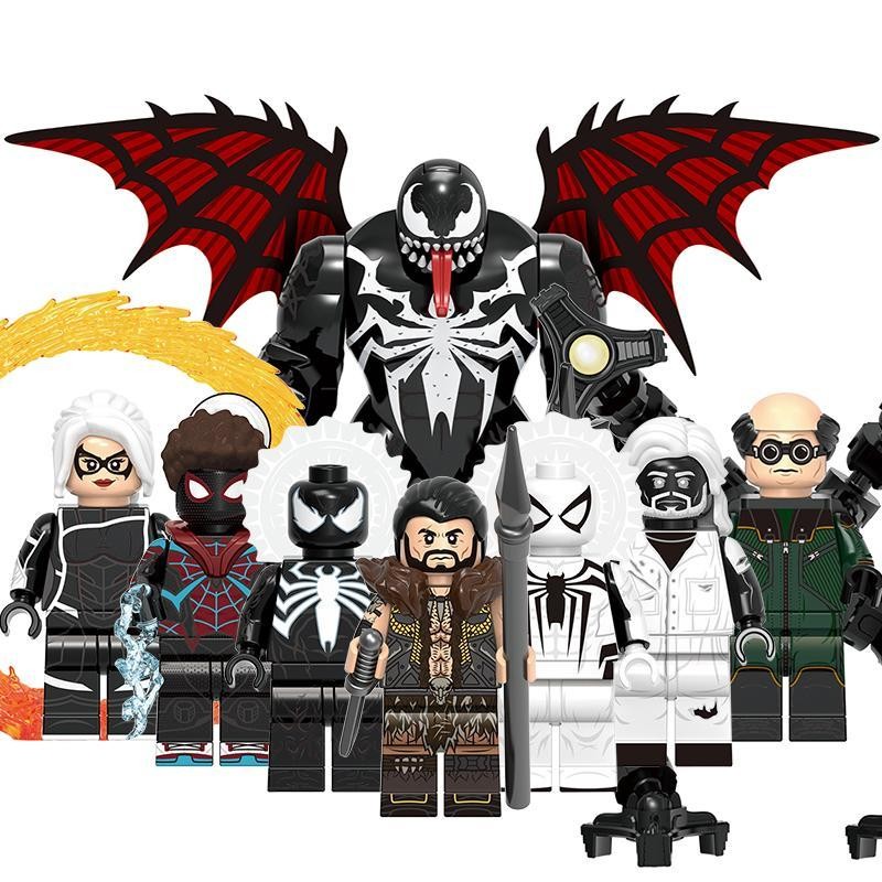 Oferta Especial de Hoje # Compatível com Minifigura LEGO G0162 Marvel Spider-Man 2 Venom ...