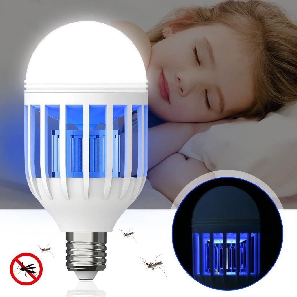 Lâmpada Led Bulbo Frio Mata Mosquito Moscas Repelente Bivolt | Shopee ...