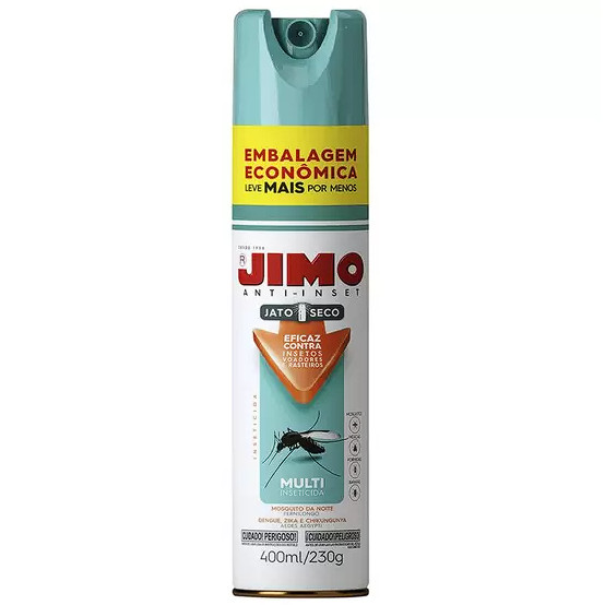 Jimo Inseticida Jato Seco Eficaz Contra Insetos Voadores e Rasteiros ...