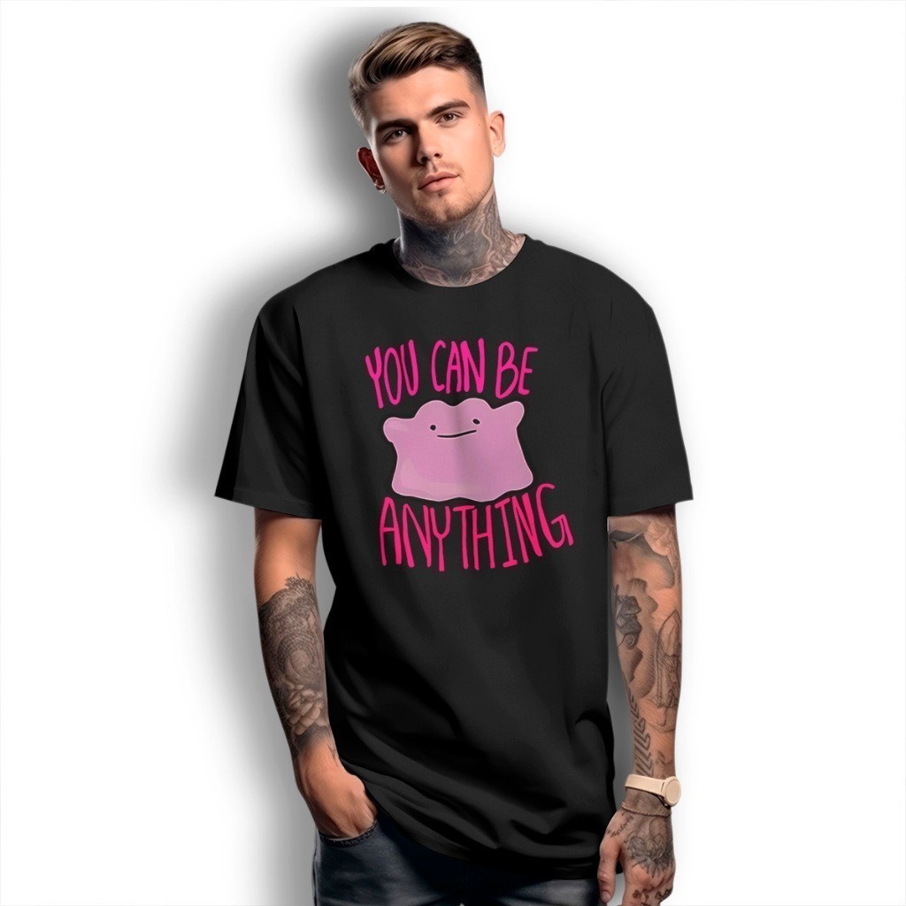 Camisa Basica Manga Curta Ditto You Can Anything Camiseta Puro Algodao ...
