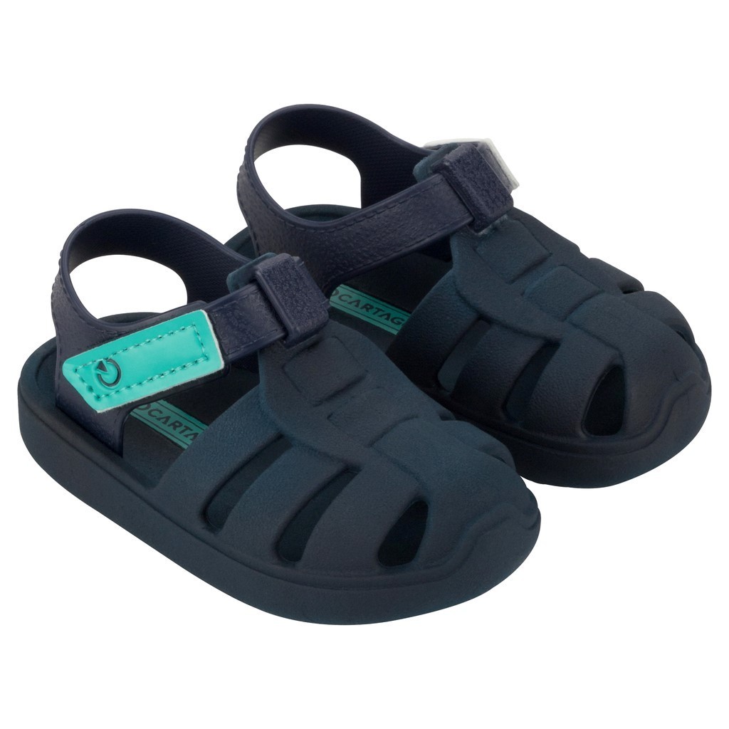 SANDALIA BEBE CARTAGO MINI BABUCHE INFANTIL MENINO BABY GRENDENE ...