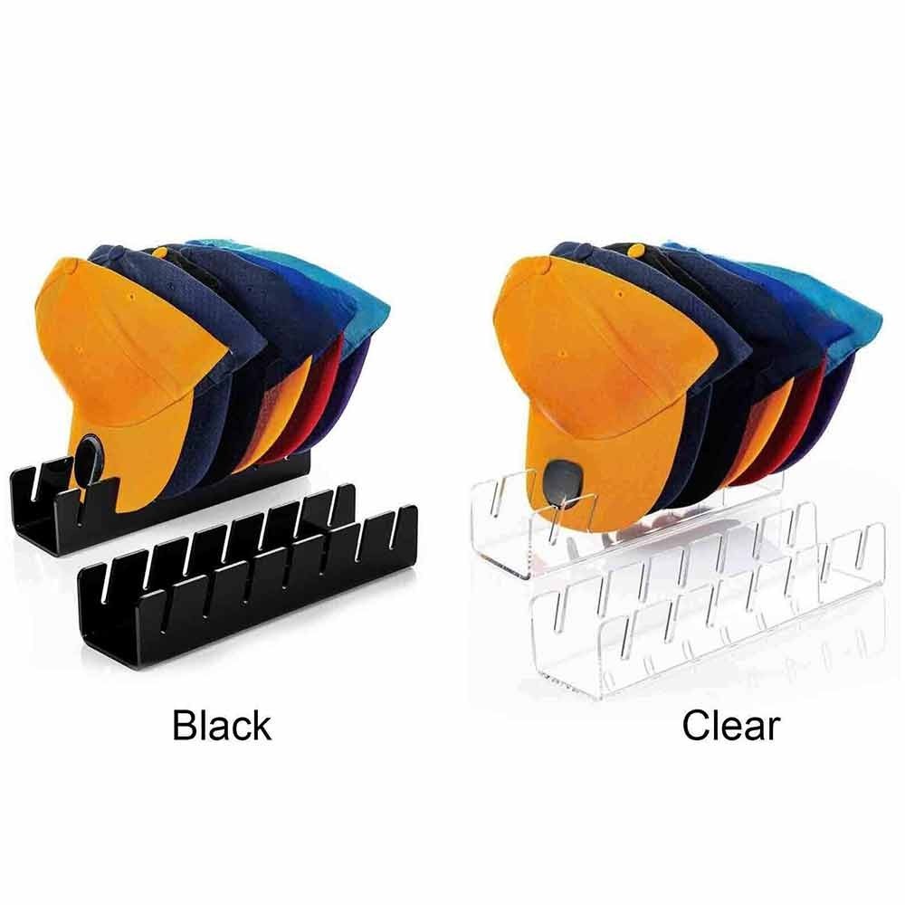 Hat Organizer Acrylic Hat Stands for Baseball Caps Display Hat Coat ...