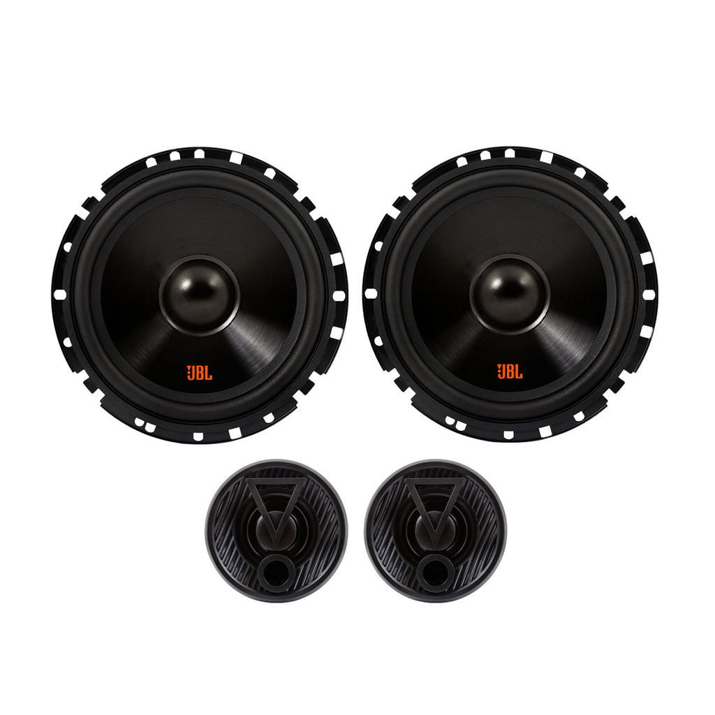 Kit 2 Vias Jbl 6 Polegadas 62VFX55 110w Rms Par Alto Falante Mini Tweeter Painel Total 220w ...