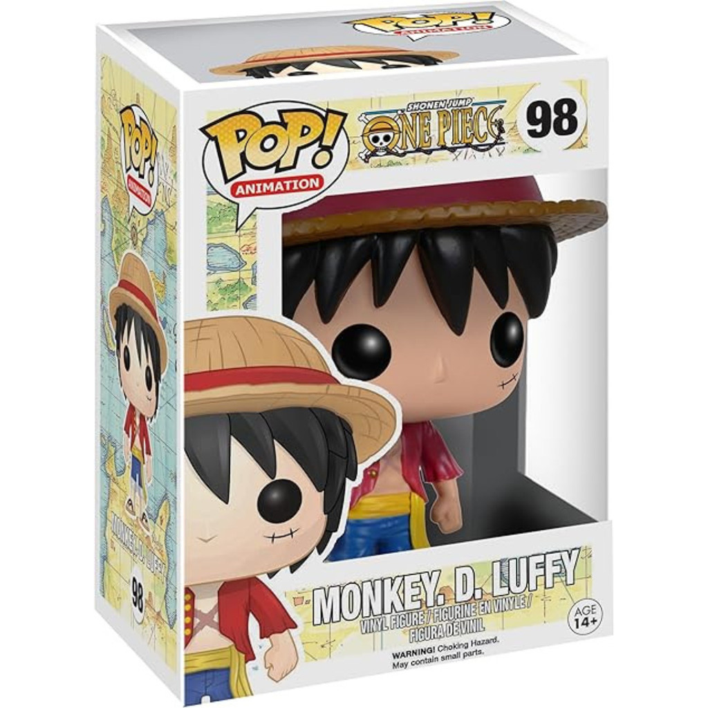 Boneco Funko Pop Monky D.luffy One Piece | Shopee Brasil